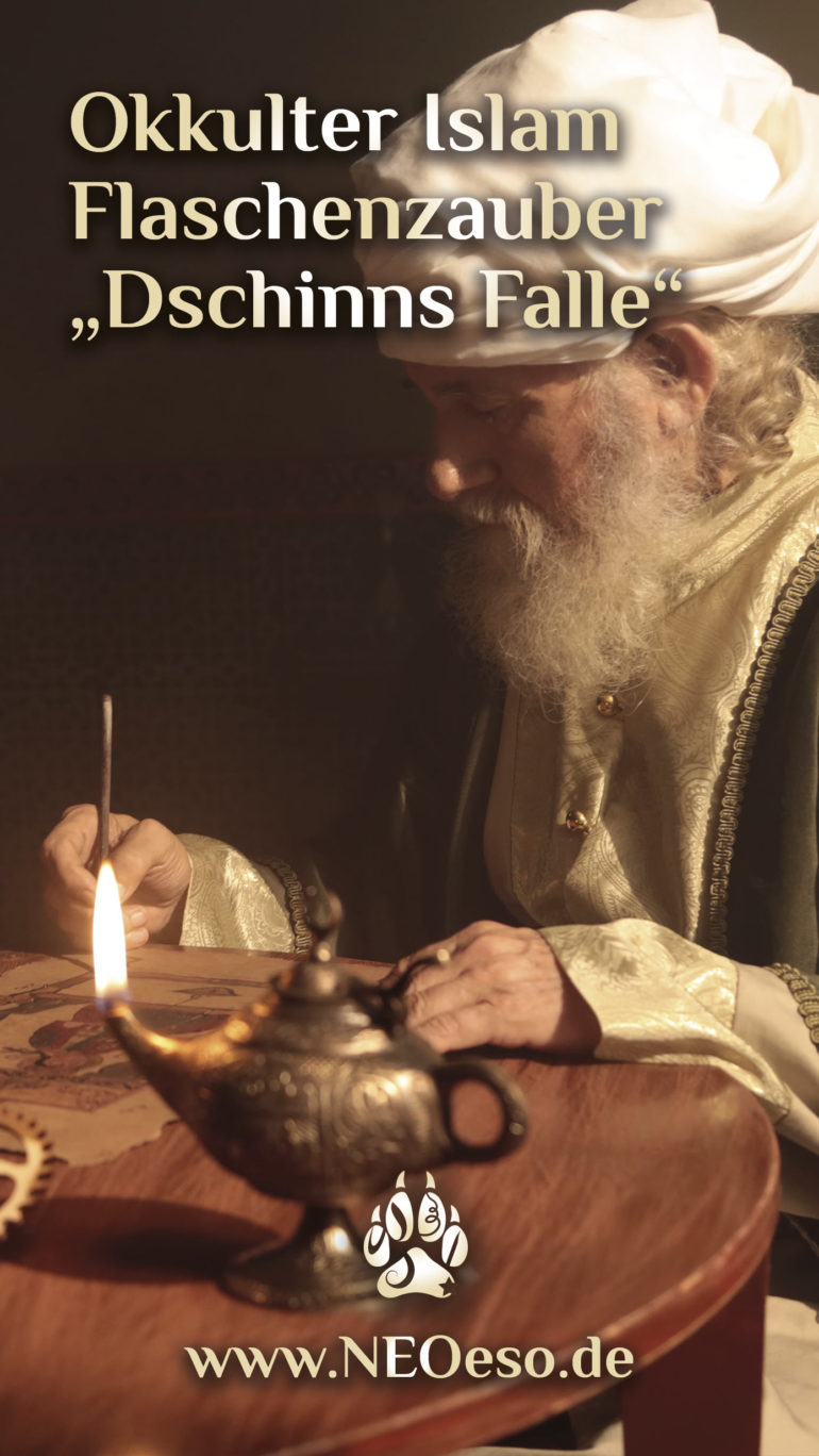 Flaschenzauber 🧞 "Dschinns-Falle" 🧞 Dschinn in der Flasche - NEOeso ...