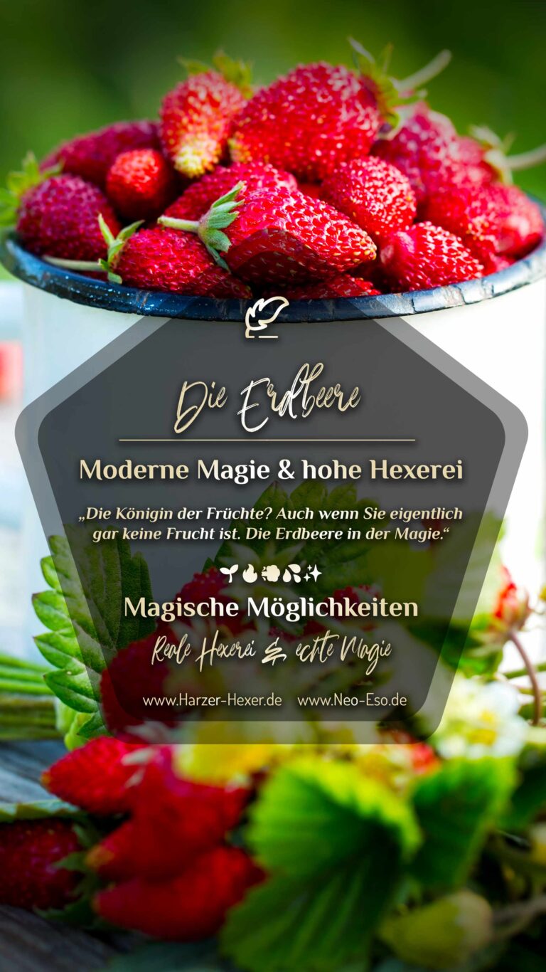Die magische Erdbeere 🍓 Erdbeeren und Hexerei 🍓 der Zauber der Erdbeere - NEOeso® | Elementares ...